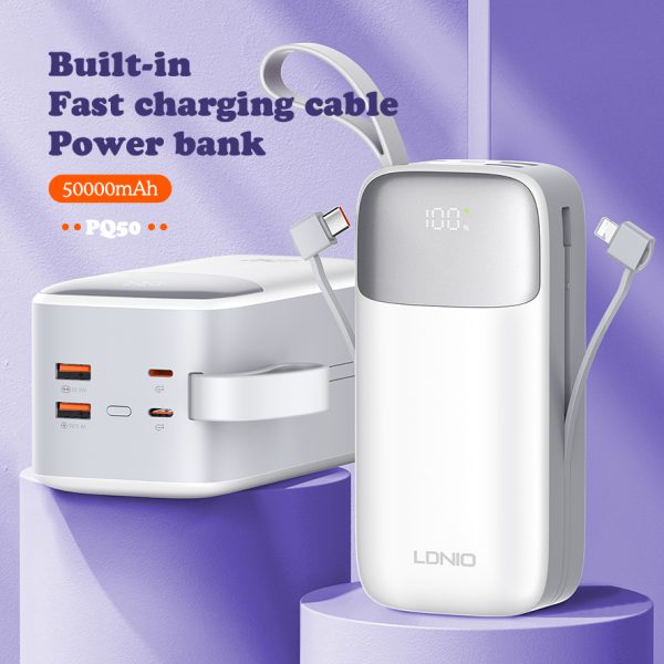 LDNIO PQ50 50000mah Power Bank | Holooz Bangladesh